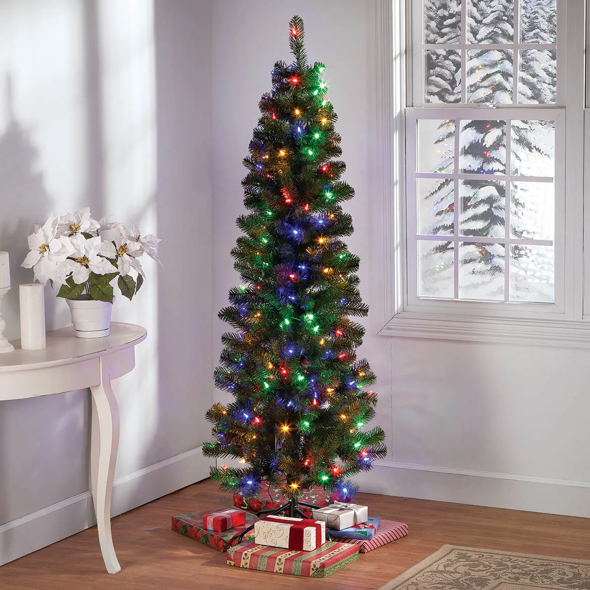 Artificial Christmas Trees for Small Spaces | Kimball Corner